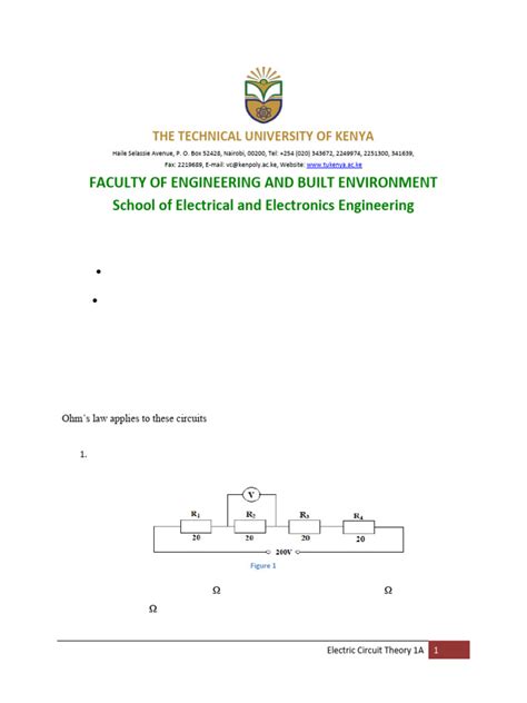 Series And Parallel Resistive Circuits Pdf Series And Parallel Circuits Resistor Series And Parallel Resistive Circuits Pdf Series And Parallel Circuits Resistor