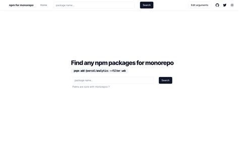 GitHub Zmzlois Npm For Monorepo Customise Commands For Monorepo