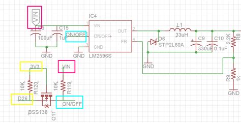 LM2596 LM2596 Output Voltage Control By ON OFF Pin Power Management Forum Power Management