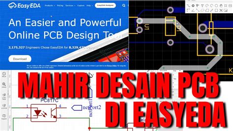 STEP By STEP MEMBUAT DESAIN PCB Memakai EasyEDA Part1 YouTube