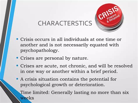 CRISIS INTERVENTION PPT