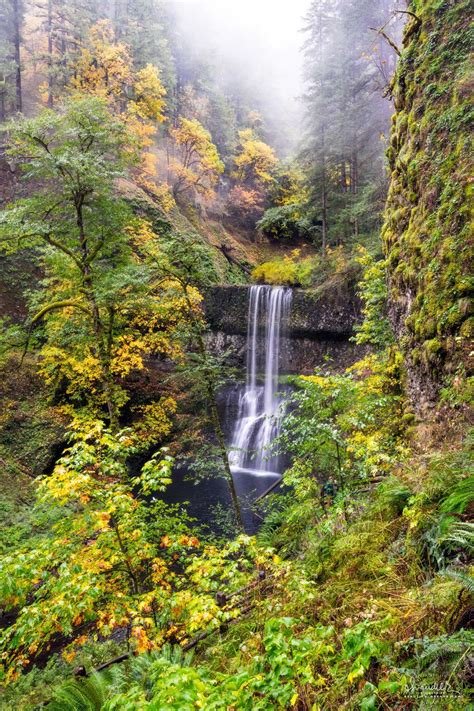 Silver Falls State Park Lower South Falls Oregon Photography