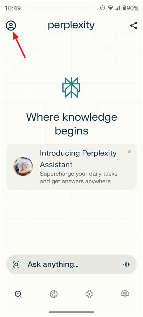 Androidでperplexity Assistantの使用方法