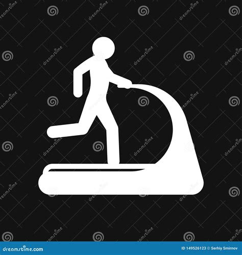 Treadmill Icon Sign Symbol For Design Stock Illustration Illustration Of Concept Machine