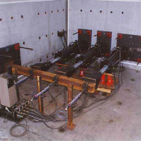 test setup for pseudodynamic testing of cantilever beam download scientific diagram