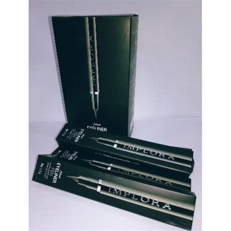 Jual Eye Liner Pen IMPLORA ORIGINAL BLACK Shopee Indonesia