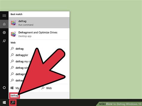How To Defrag Windows Steps With Pictures WikiHow