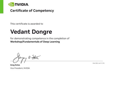 Vedant Dongre On Linkedin Deeplearning Ai Nvidia