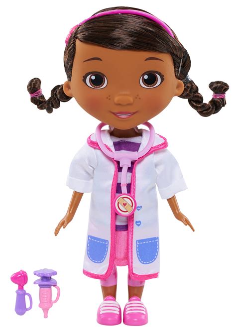 Doc Mcstuffins Toy Hospital Doc 8 5 Inch Articulated Doll With Doctor Accessories
