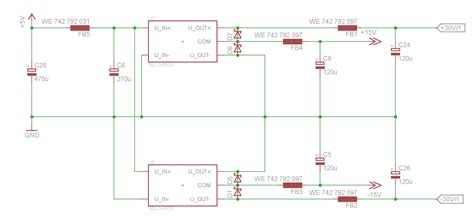 Noise Sanity Check Input And Output Filter For A Stacked Pair Of DC DC Converters