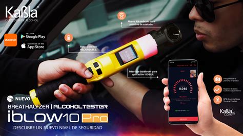 Iblow 10 Pro Sentech Alcoholímetros Profesionales Kabla
