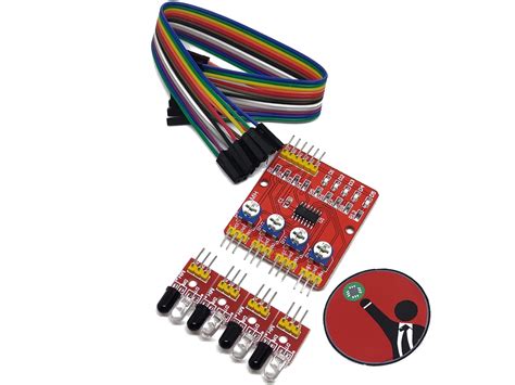 Kit Sensor Infrarrojo Detector De Obstáculos Makerschile