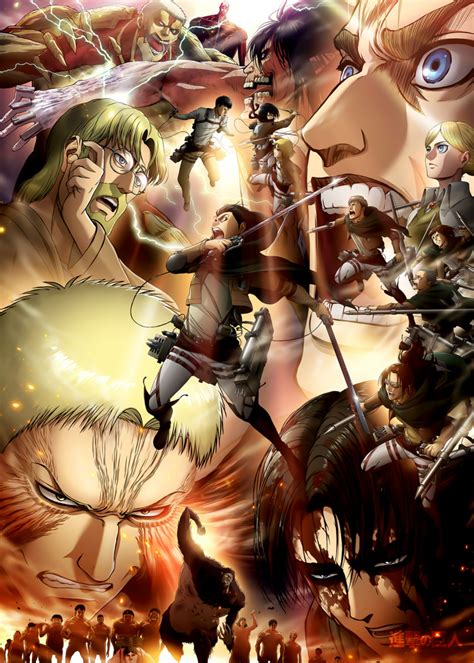 Attack On Titan Poster Wallpapers Wallpaper Cave