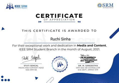 Ruchi Sinha On Linkedin I Have Always Loved Being A Part Of Ieee I Am Grateful To Get This Honour