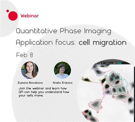 Webinar Quantitative Phase Imaging And Cell Migration • Telight