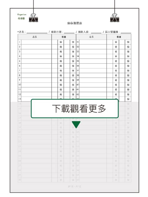 庫存盤點表 空白公司存貨盤點庫存盤點表範本每日庫存表倉管必知 庫存盤點5步驟不可不知的盤點流程盤點流程圖有機體企業品牌顧問
