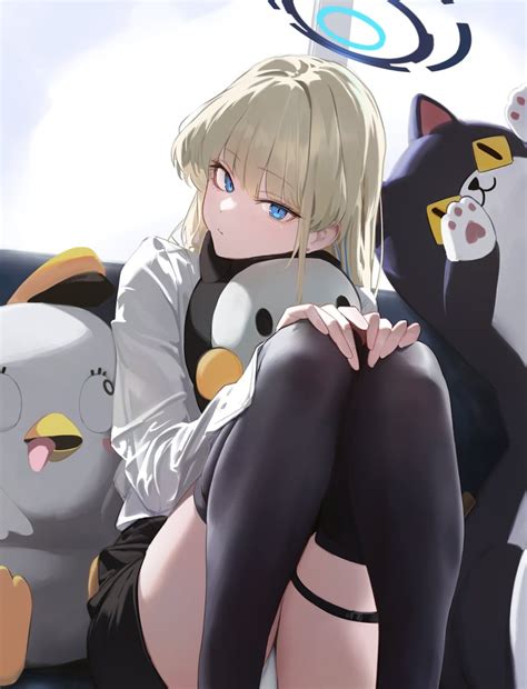 Toki Peroro Skullman And Wavecat Blue Archive Drawn By Gjz1227 Danbooru