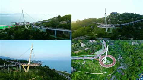 4k超清厦门山海健康步道林海线航拍 视频素材下载 编号 12671212 光厂 Vj师网