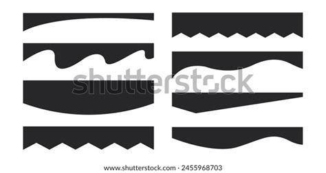 Header Bottom Divider Border Higlight Cover Stock Vector Royalty Free 2455968703 Shutterstock