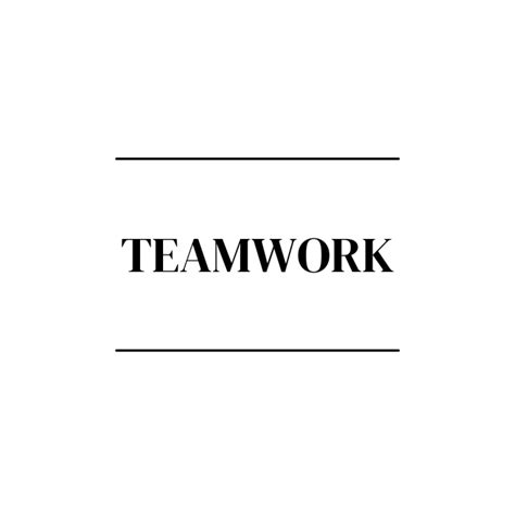 Importance Of Working Together