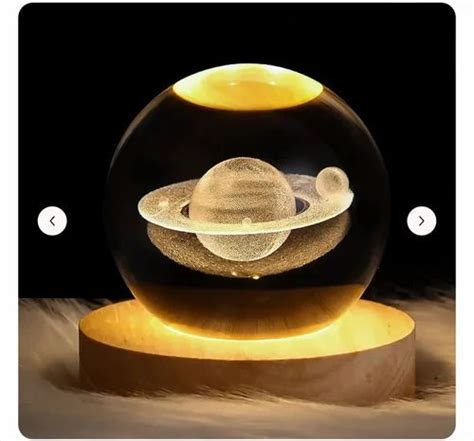 Moonlight 3d Crystal Ball Night Light At ₹ 90piece Crystal Ball Lamp