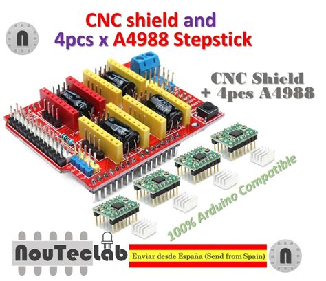 A4988 Stepper Control Shield Library Programming Arduino Forum
