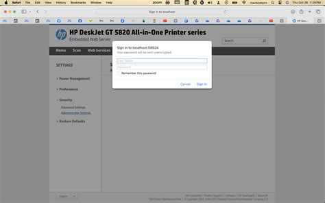 How To Reset The Admin Password Hp Support Community 8898812