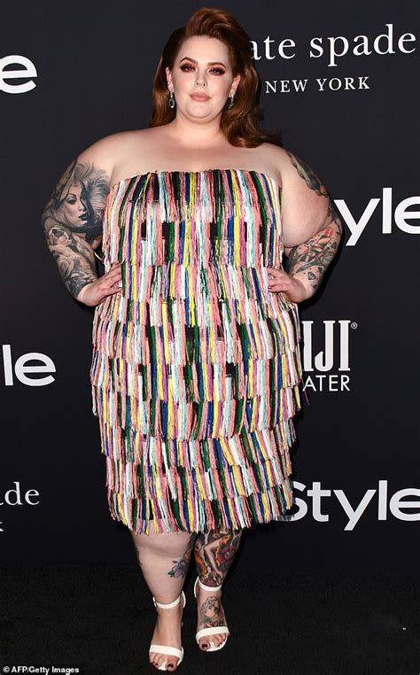 Tess Holliday Talks About How Fat Folks Have Bomb Sex On Busy Philipps Talk Show Daily Mail