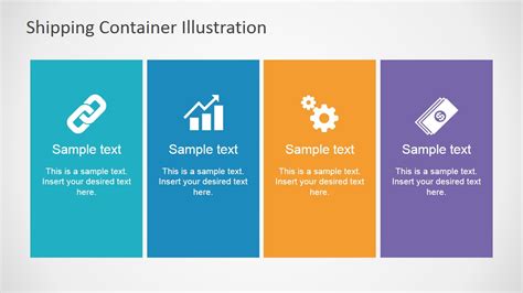 Shipping Cargo Container Slides For Powerpoint Slidemodel