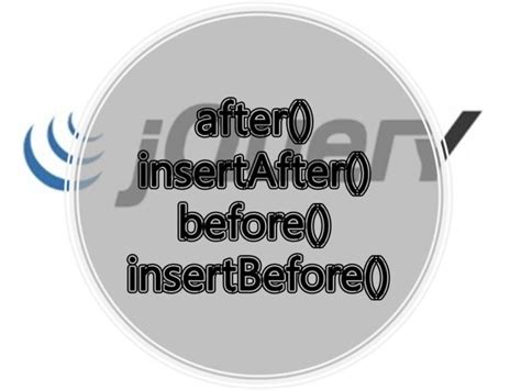 [jquery] 외부 삽입 메서드 after insertafter before insertbefore — 공부하는 개발자 강씨네