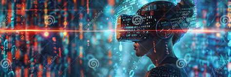 A Hacker Navigates A Virtual Environment Filled With Digital Locks And Vibrant Codes While