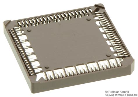 MC 84PLCC SMT Multicomp IC Component Socket 84 Contacts PLCC Socket Farnell UK