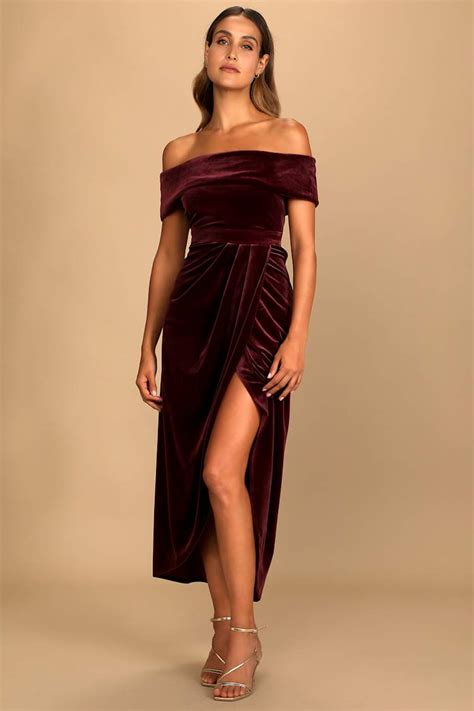 Red Velvet Dress