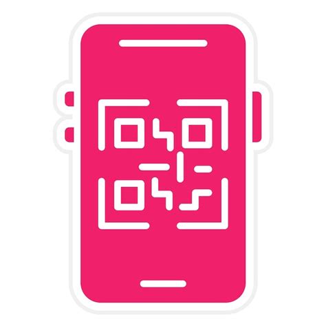 Premium Vector Vector Design Mobile Qr Code Icon Style