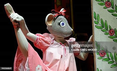 Emma Findlay Prepares For Her Role As Angelina Ballerina Prior To A