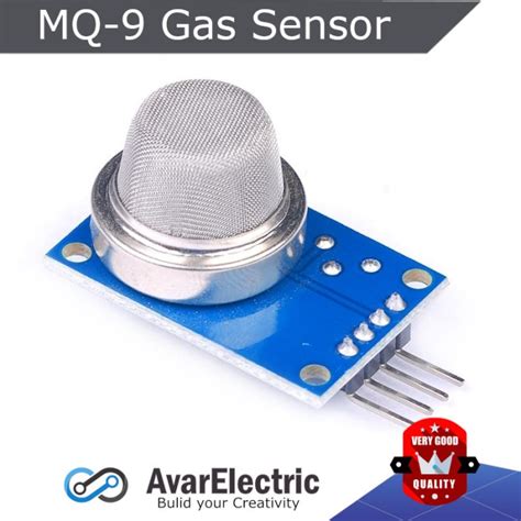 Jual Gas Sensor Mq 9 Carbon Monoxide Combustible Mq9 Modul Shopee Indonesia