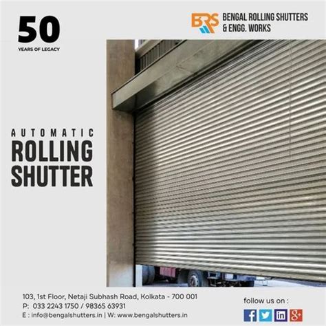 G I Rolling Shutter Height 16 Feet At Rs 290 Sq Ft In Kolkata Id