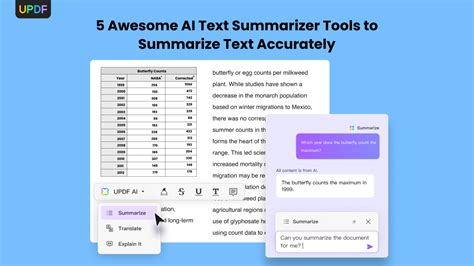 Top 5 Ai Text Summarizer Tools For You To Use Now Updf