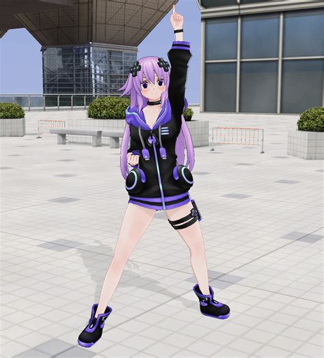 Пресет и одежда Adult Neptune Hyperdimension Neptunia Пресеты