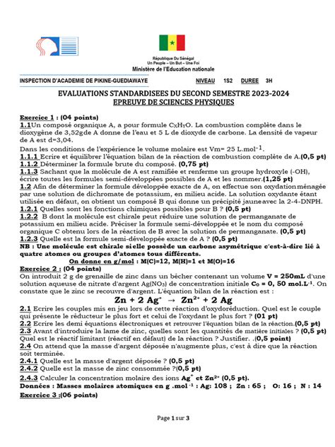 sujet 1 1s2 pdf