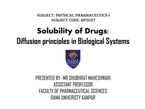 Diffusion Principles In Biological System Pdf