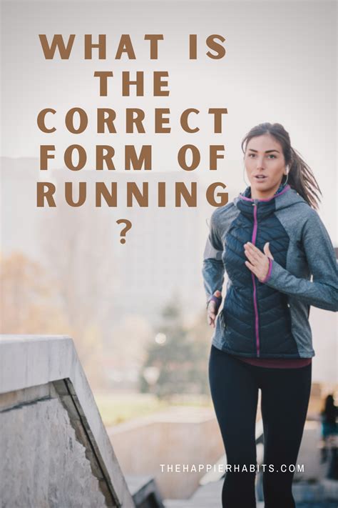 What Is The Correct Form Of Running Artofit