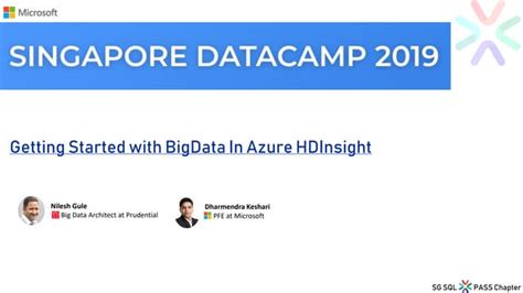 Getting Started With Big Data In Azure Hdinsight Ppt