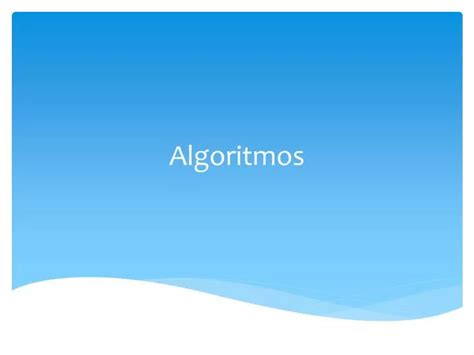 PPT Algoritmos PowerPoint Presentation Free Download ID 5408144