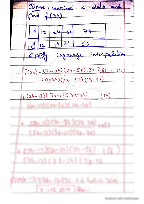 SOLUTION Assignment No 2 Lagrange Interpolation Studypool