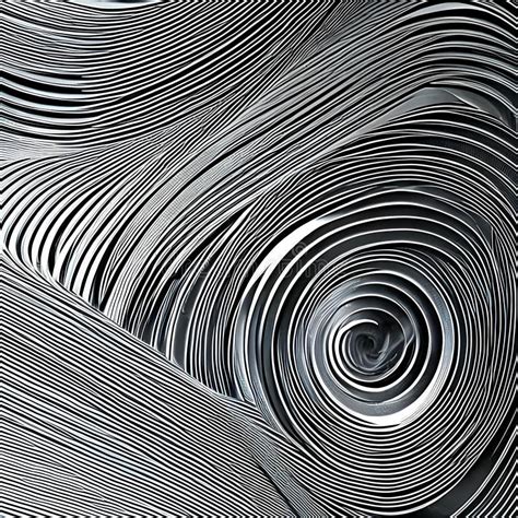 An Abstract Representation Of Sound And Music With Dynamic Lines Rhythmic Patterns And