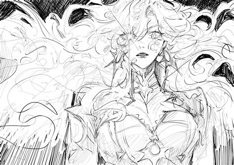 Mavuika Genshin Impact Drawn By Erabusan Danbooru