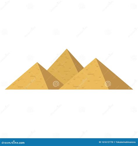 The Great Pyramids And Sphinx Of Giza Stock Vector Illustration Of Antiquity Great 161612778