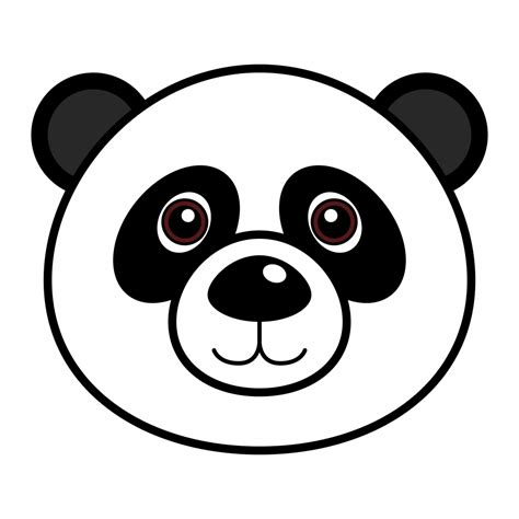 Panda Face Sketch At Explore Collection Of Panda