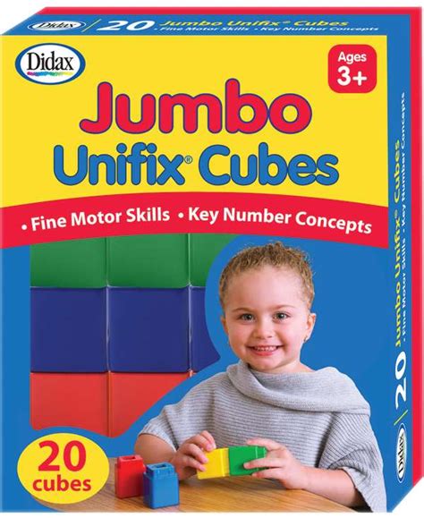 Jumbo Unifix Cubes